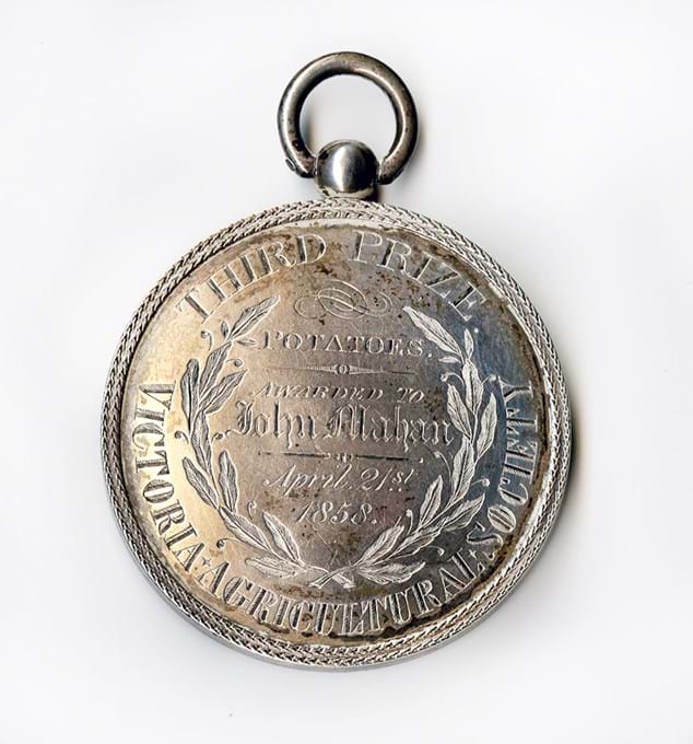 Medallion - 3rd Prize Potatoes